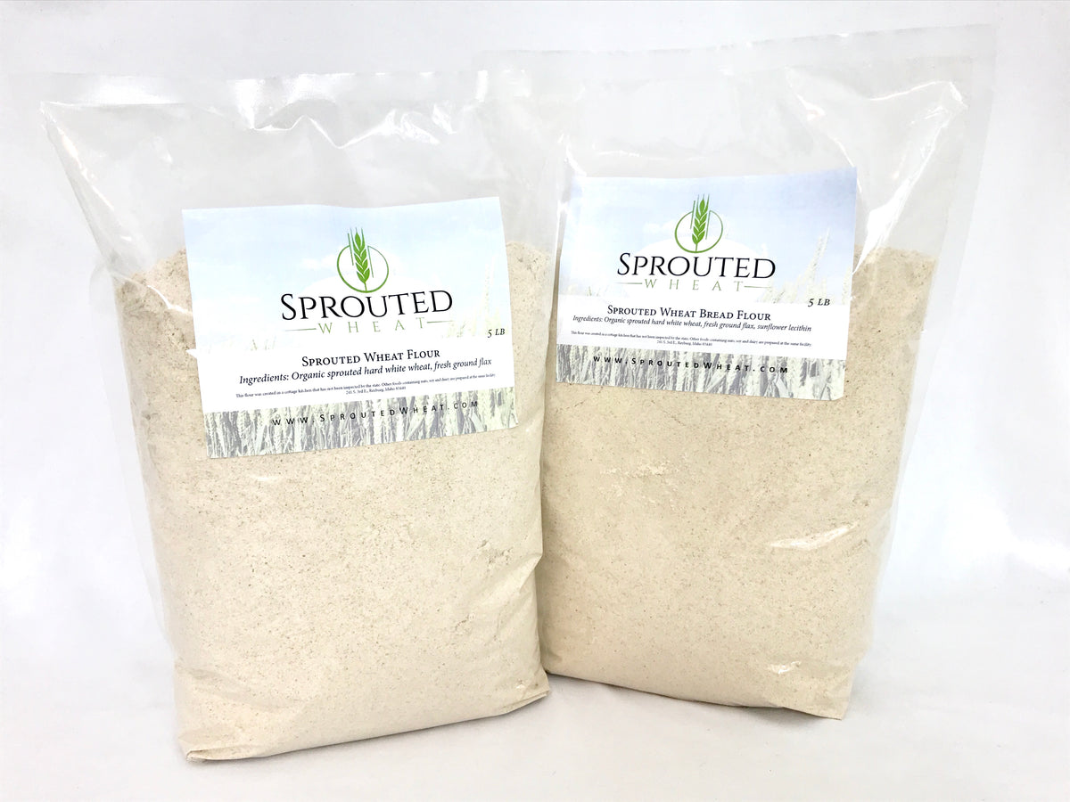 SproutedWheat™ Multi-Flour Value Pack (10 lb/5.4kg total) | SproutedWheat